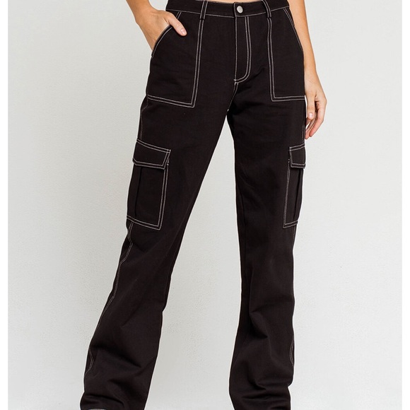 Full Tilt | Jeans | Full Tilt Womens Contrast Cargo Pants | Poshmark